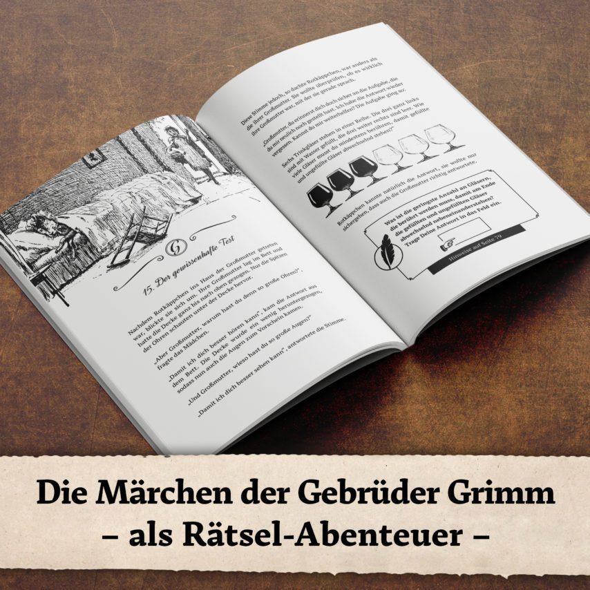 Das märchenhafte Rätselbuch der Gebrüder Grimm | NUCLEO